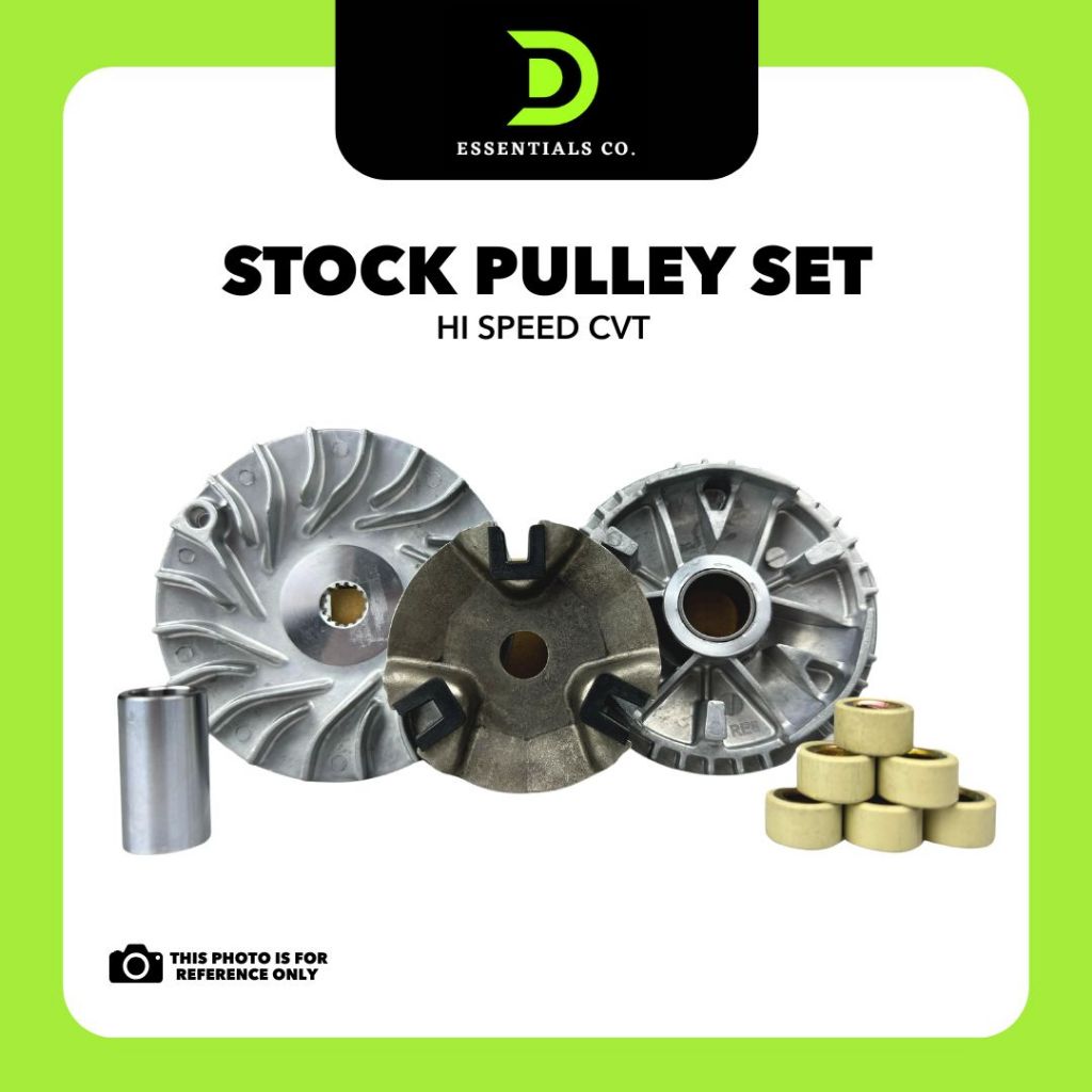 HYPESPEED PULLEY SET FOR SCOOTERS (PULLEY & DRIVEFACE & BACK PLATE ...