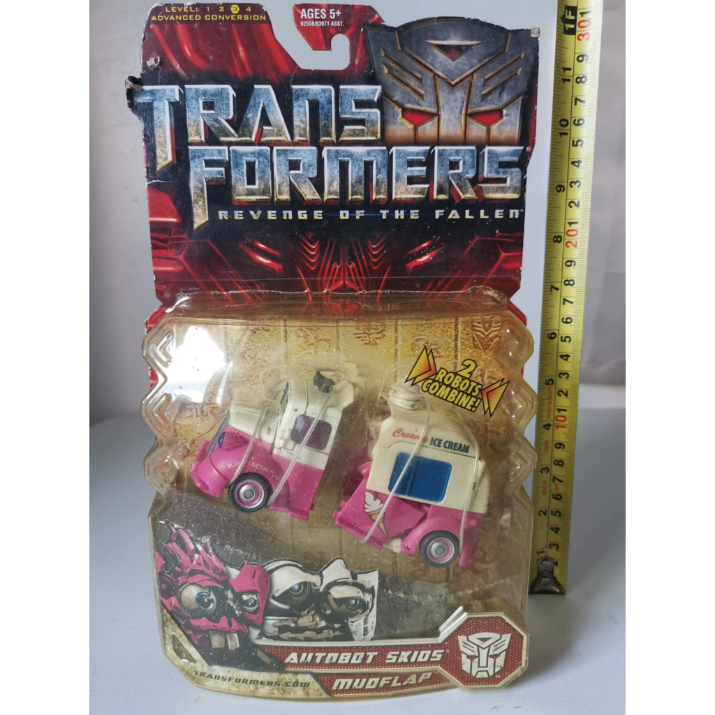 Transformers ROTF Skids and Mudflap Icecream Truck deluxe class ...