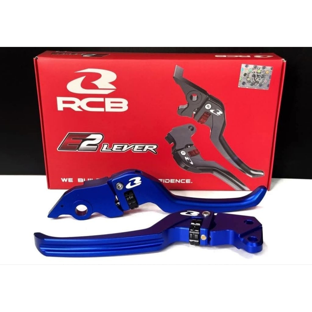 RCB ALLOY LEVER E2 SERIES BLUE FOR CLICK 125 / 150 | Shopee Philippines