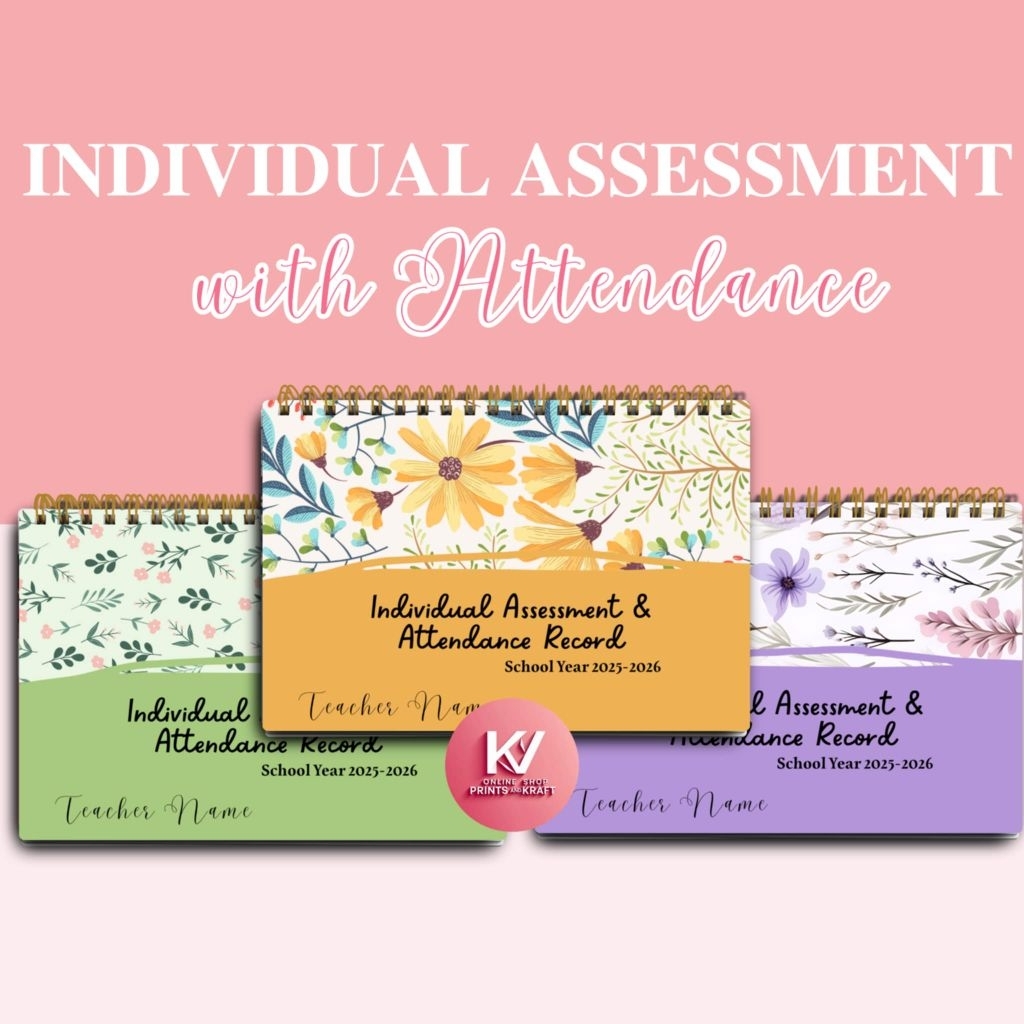 Assessment and Attendance Record Individual for Teachers and Students ...