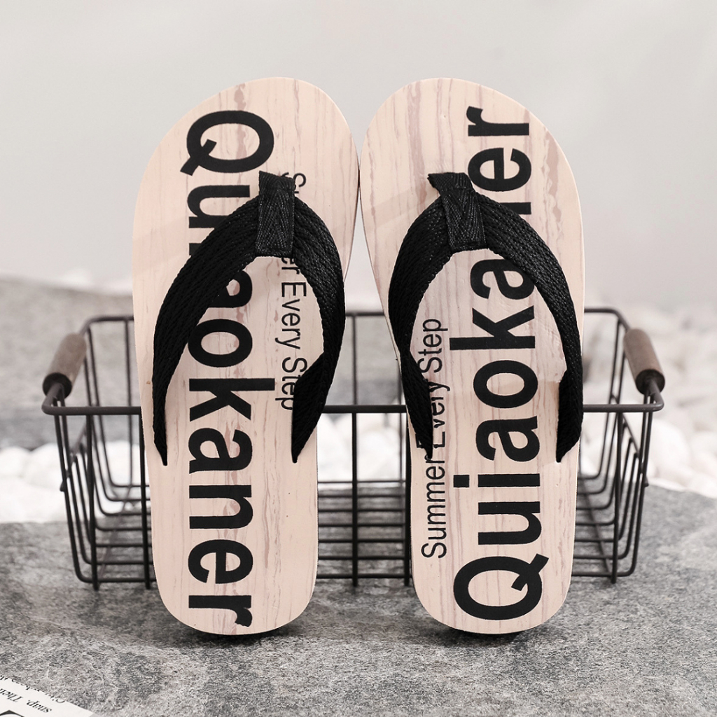 BY ME Flip-flops Personalized Trendy Teenager Beach Flip-flops(DAVAO ...