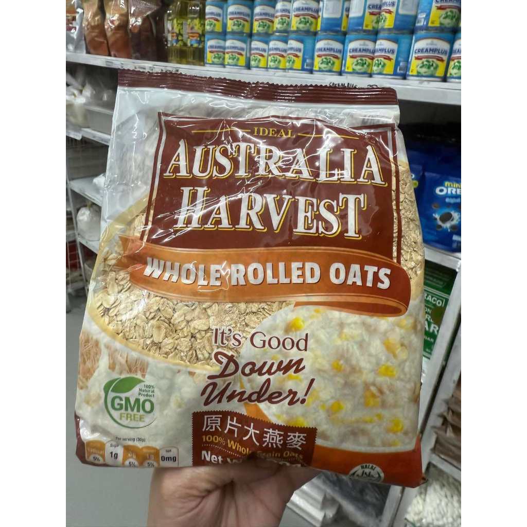 IDEAL AUSTRALIA HARVEST WHOLE ROLLED OATS 500G | Shopee Philippines