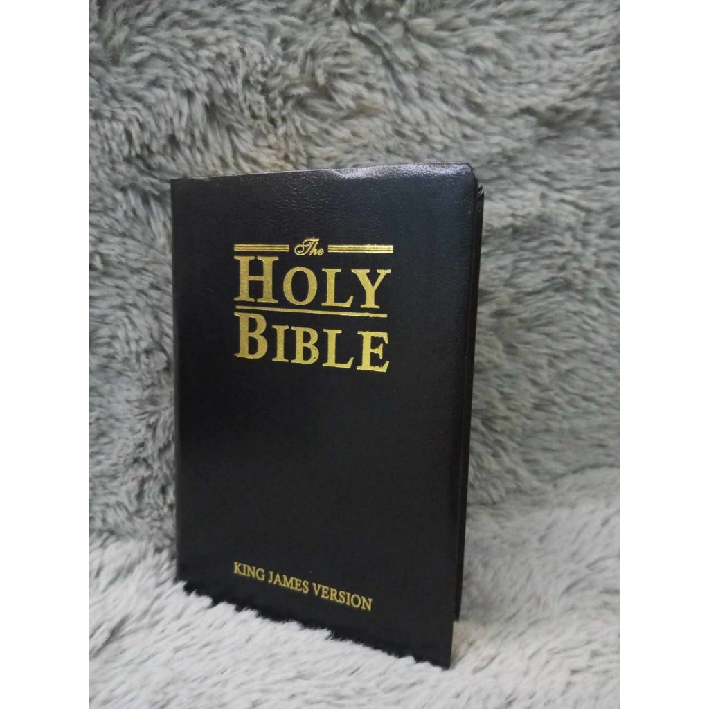King James Holy Bible Gold Edge Flex Cover | Shopee Philippines