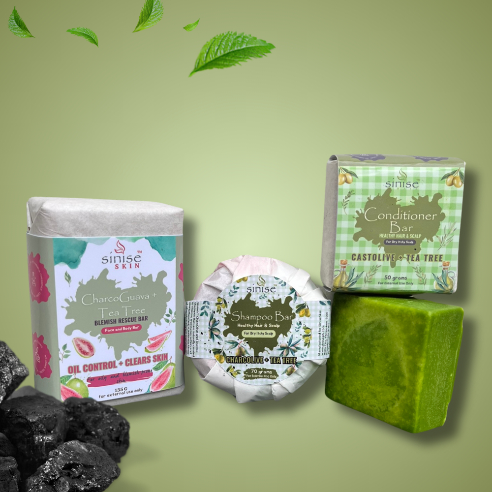Charcoal + Tea Tree BUNDLE ( Shampoo + Conditioner + Soap ) | Shopee ...