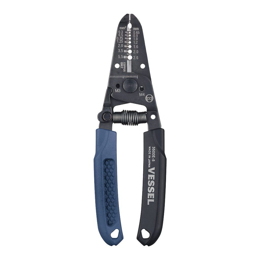 VESSEL Wire Stripper with Screw Cutter 3500E-1 3500E-3 3500E-4 3500E-5 ...