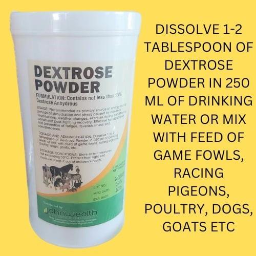 DEXTROSE POWDER PAMPASIGLA AT PAMPALAKAS SA MGA ALAGANG HAYOP | Shopee ...
