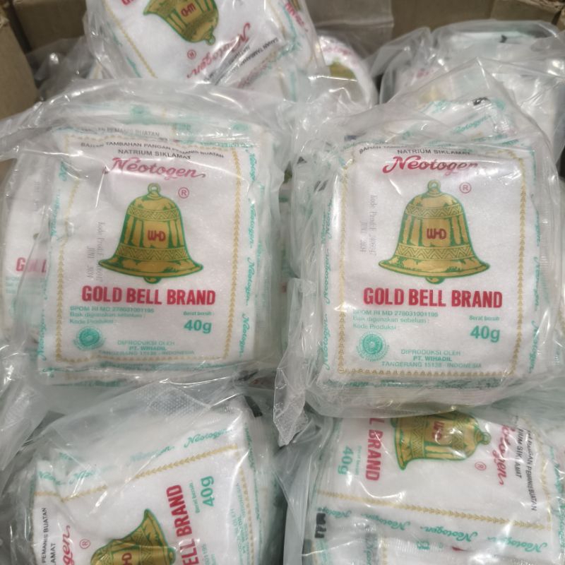 MAGIC SUGAR 1pack=10pcs of 40g(=400g) Neotogen Golden Bell Brand ...