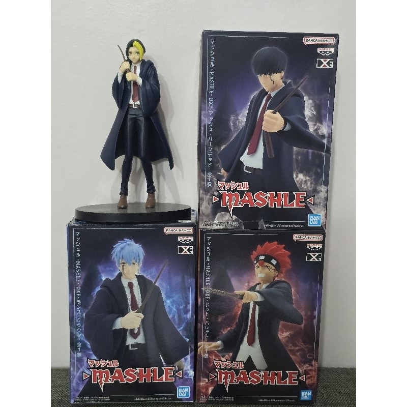Banpresto DXF Mashle Mash Lance Dot Finn (set of 4) | Shopee Philippines