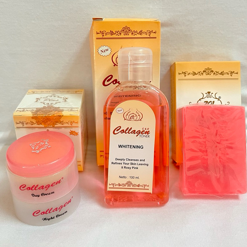 ORIGINAL COLLAGEN SET | SOAP | TONER | CREAM | Shopee Philippines