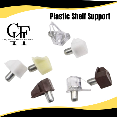 CHFH 50PCS Plastic Support Peg Cabinet Shelf Supports Pins Shelf Holder ...