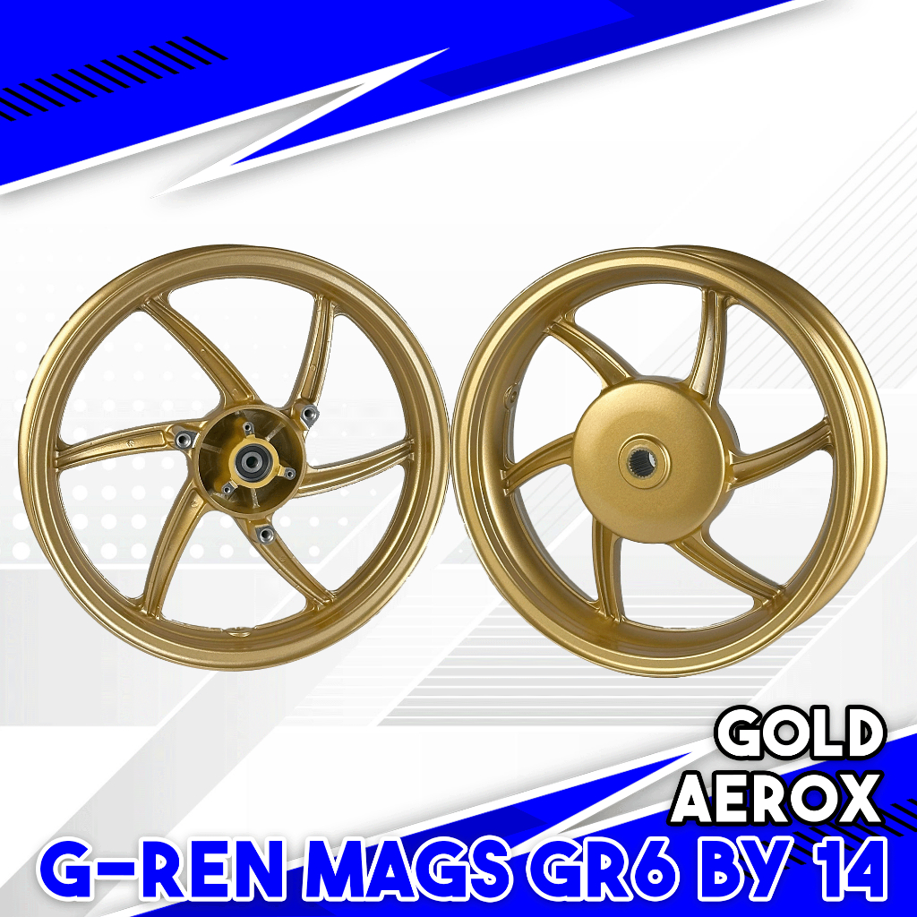 GR6 BY 14 (AEROX) G-REN MAGS | Shopee Philippines