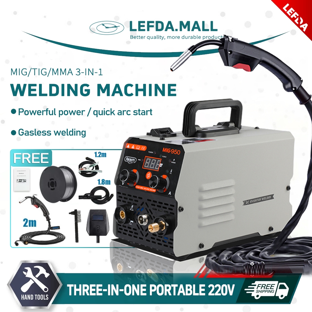 Portable MIG-950 Welding Machine IGBT Inverter Welder MIG&MMA&TIG 3IN1 ...