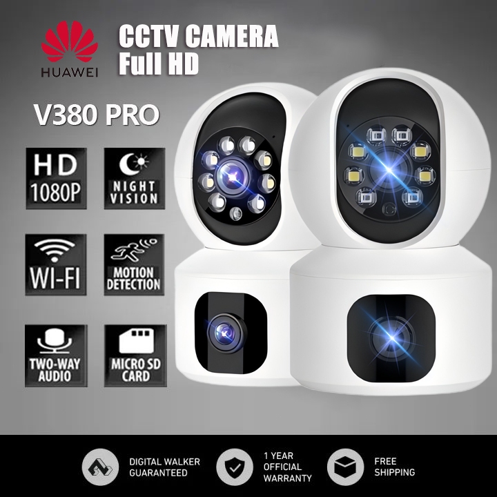 CCTV Camera Dual Lens BUY 1 TAKE 1 HUAWEI Two-Way Audio Full Color ...