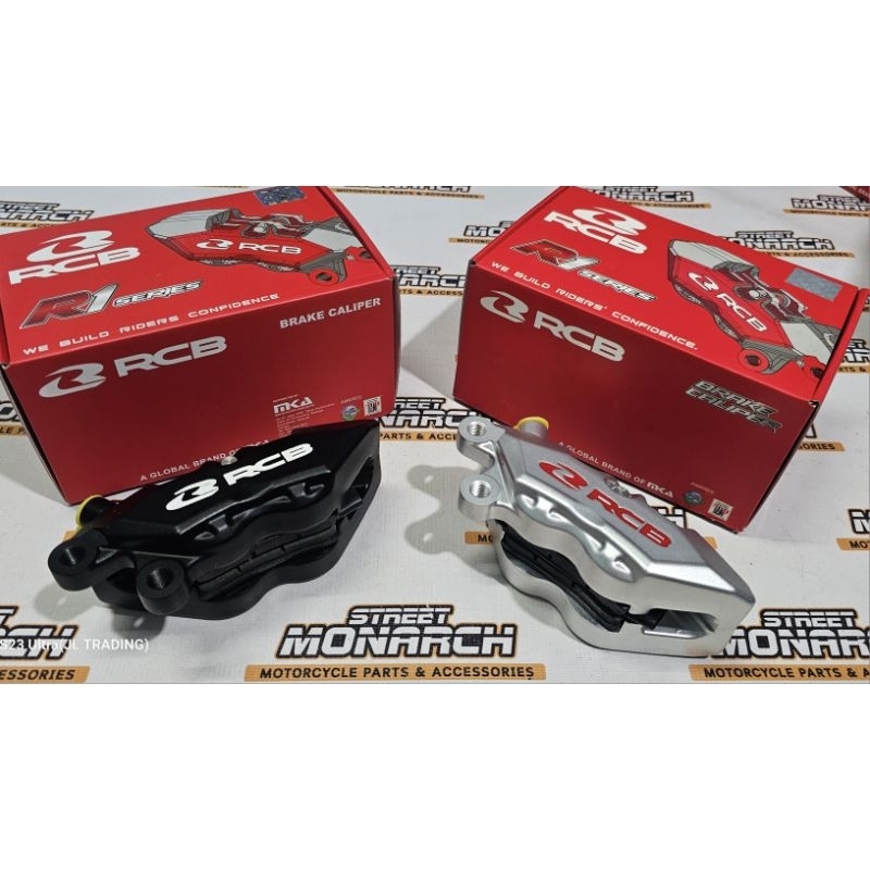 RCB FRONT R1 SERIES 4 POT CALIPER ASSY ( LEFT SIDE DUAL DISC / HONDA ...