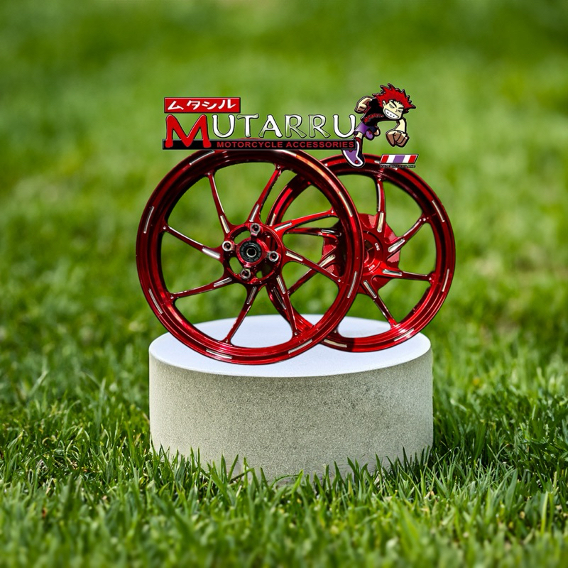 mutarru CNC Mags for Honda click 4holes | Shopee Philippines