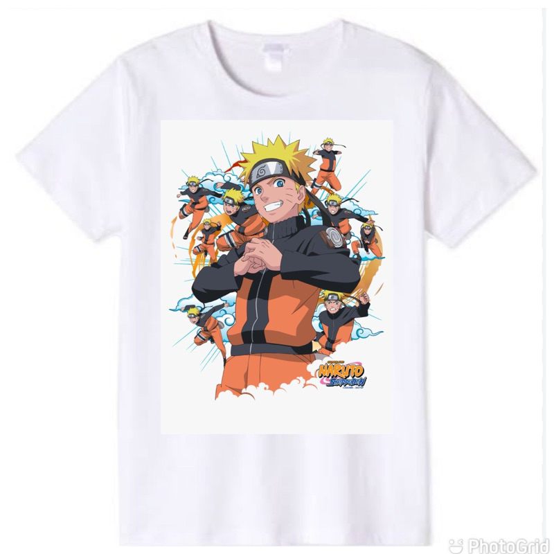 NARUTO TSHIRT KIDS & ADULT SUBLIMATION PRINT | Shopee Philippines