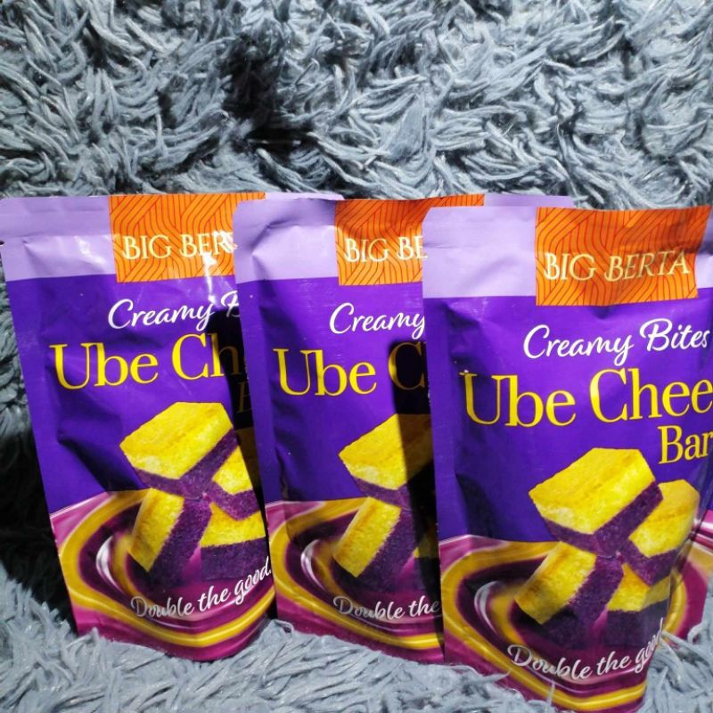 UBE CHEESE BARS (CREAMY BITES) 170g | Shopee Philippines