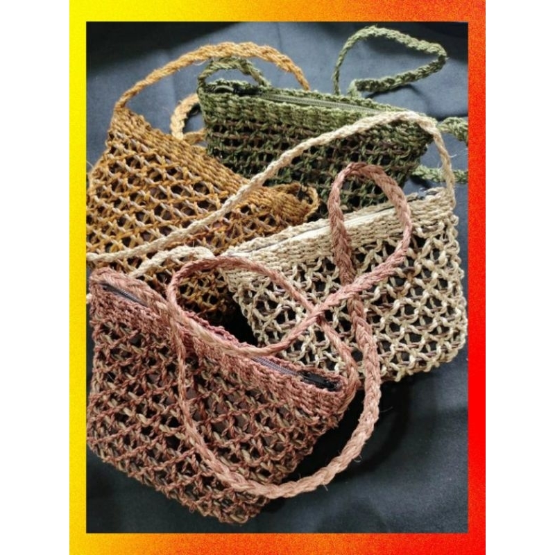 Boho Sling Bag | Cross body bag | Native Abaca Sling Bag | Message us ...