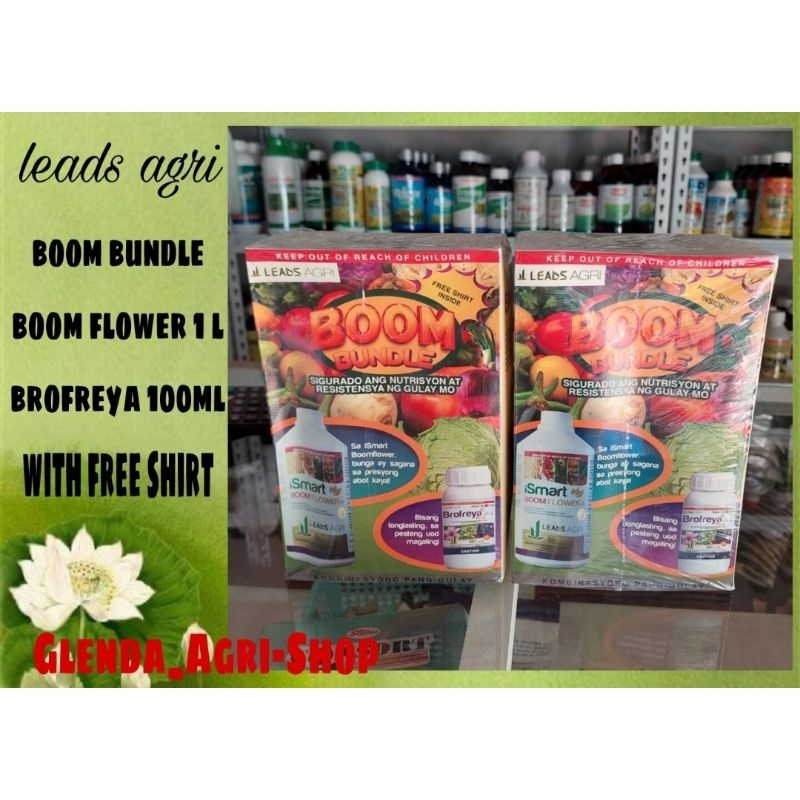 BOOM BUNDLE - BOOM FLOWER 1 LITER & BROFREYA 100ML WITH FREE SHIRT ...