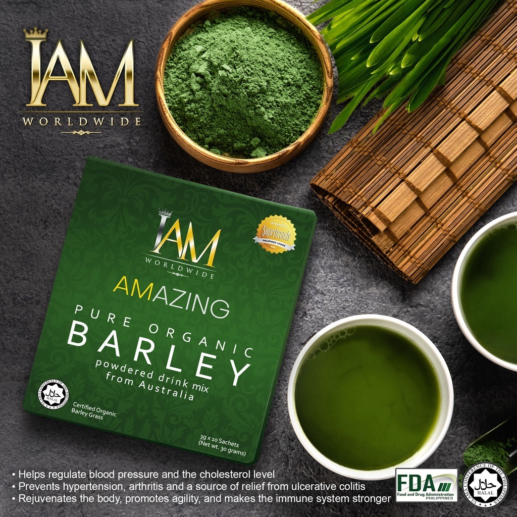 IAM Amazing Barley Pure Organic Barley Powder Drinks Original From ...