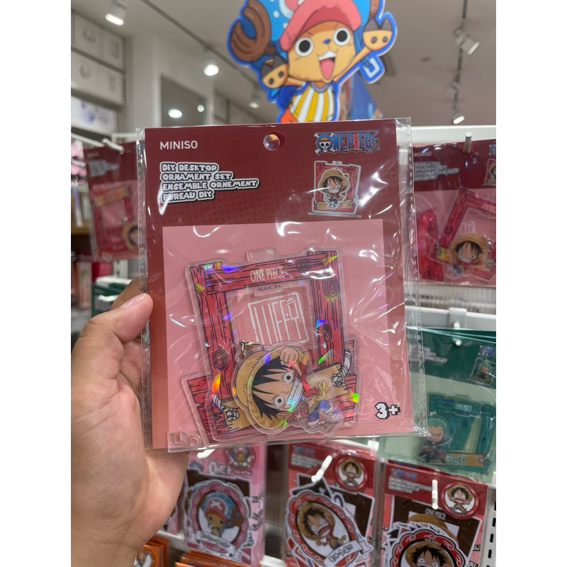 MINISO ONE PIECE CLASSIC COLLECTION DIY DESKTOP ORNAMENT SET | Shopee ...