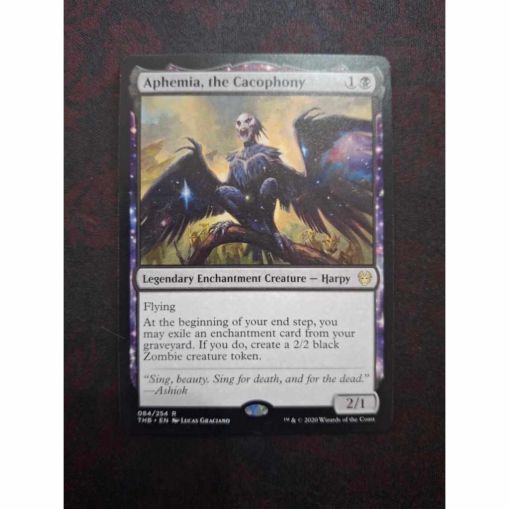 Aphemia, the Cacophany ( MTG / Rare / Legendary Enchantment Creature ...