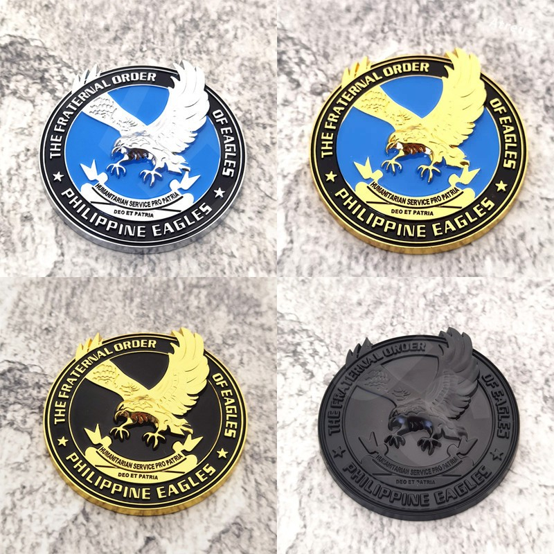 The Fraternal Order of Eagles Car Logo Non-Fading Totem Metal TFOE ...