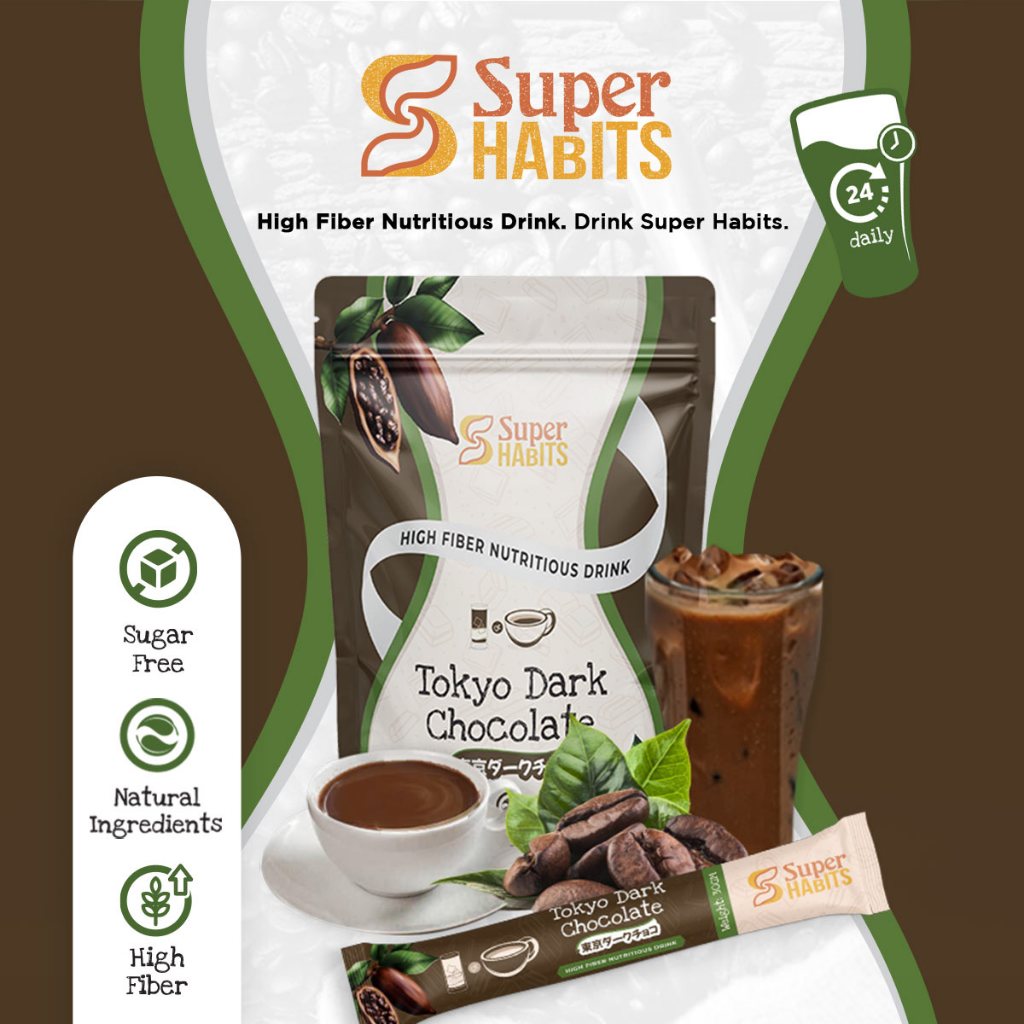 Super Habits Tokyo Dark Chocolate Drink | Shopee Philippines
