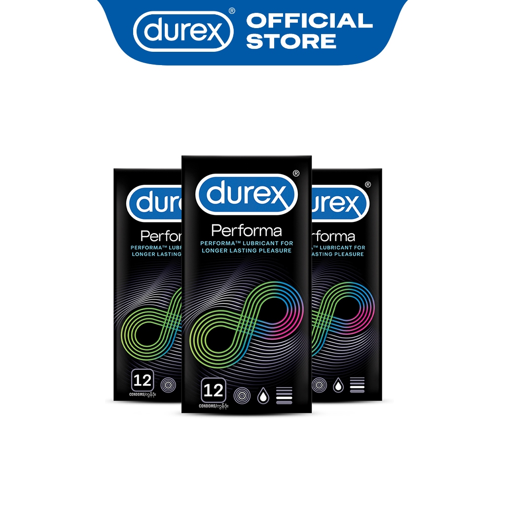 Durex Condoms Performa Extended 12s(Set of 3 - 36 Condoms) | Shopee Philippines