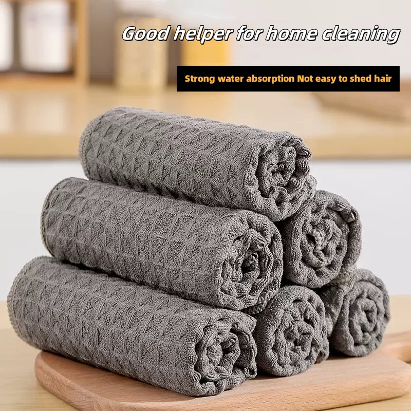 Barista Towel Rag Cafe Cleaning Towel Bar Counter Square Towel coffee ...