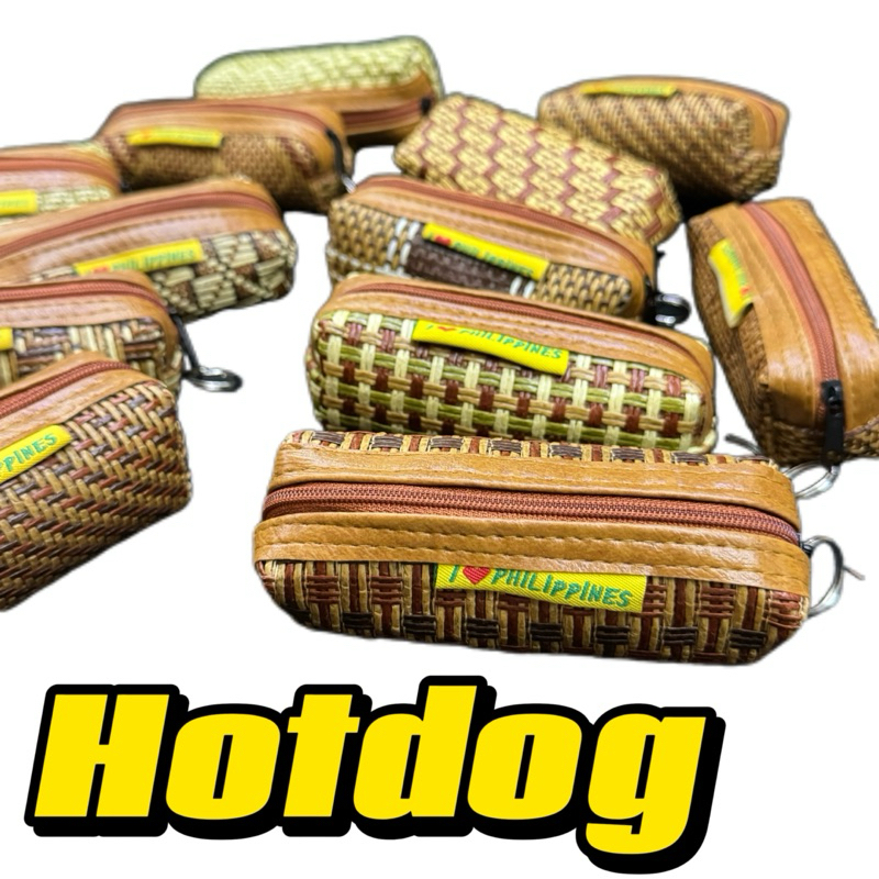 (iloveph) 12pcs Native Banig Wallet Hotdog Shape Assorted | Shopee ...