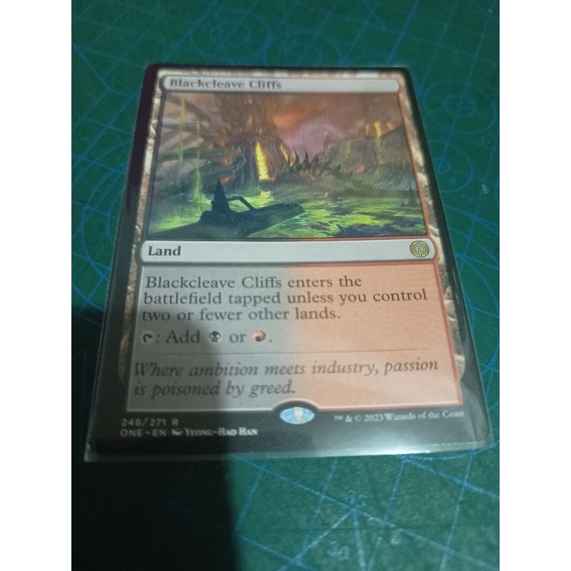 Blackcleave Cliffs mtg card | Shopee Philippines