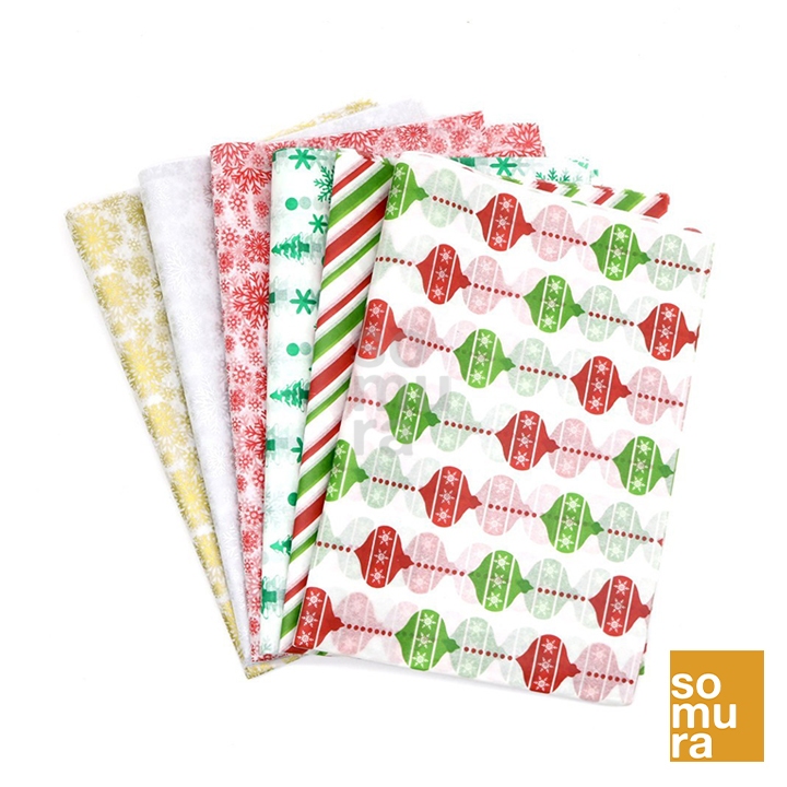 50x60 cm Christmas High Quality Wrapping Paper 10 SHEETS/PACK Tissue ...