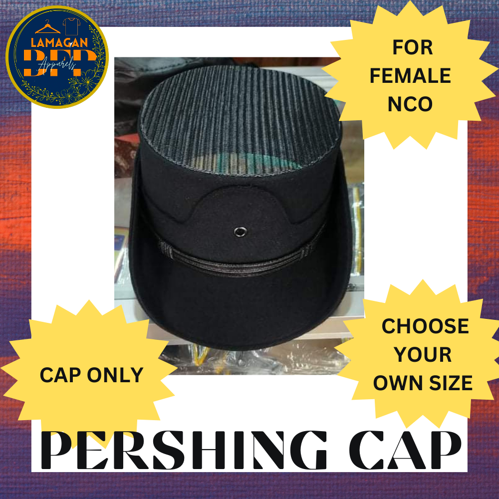 pershing cap for nco male or female | Shopee Philippines