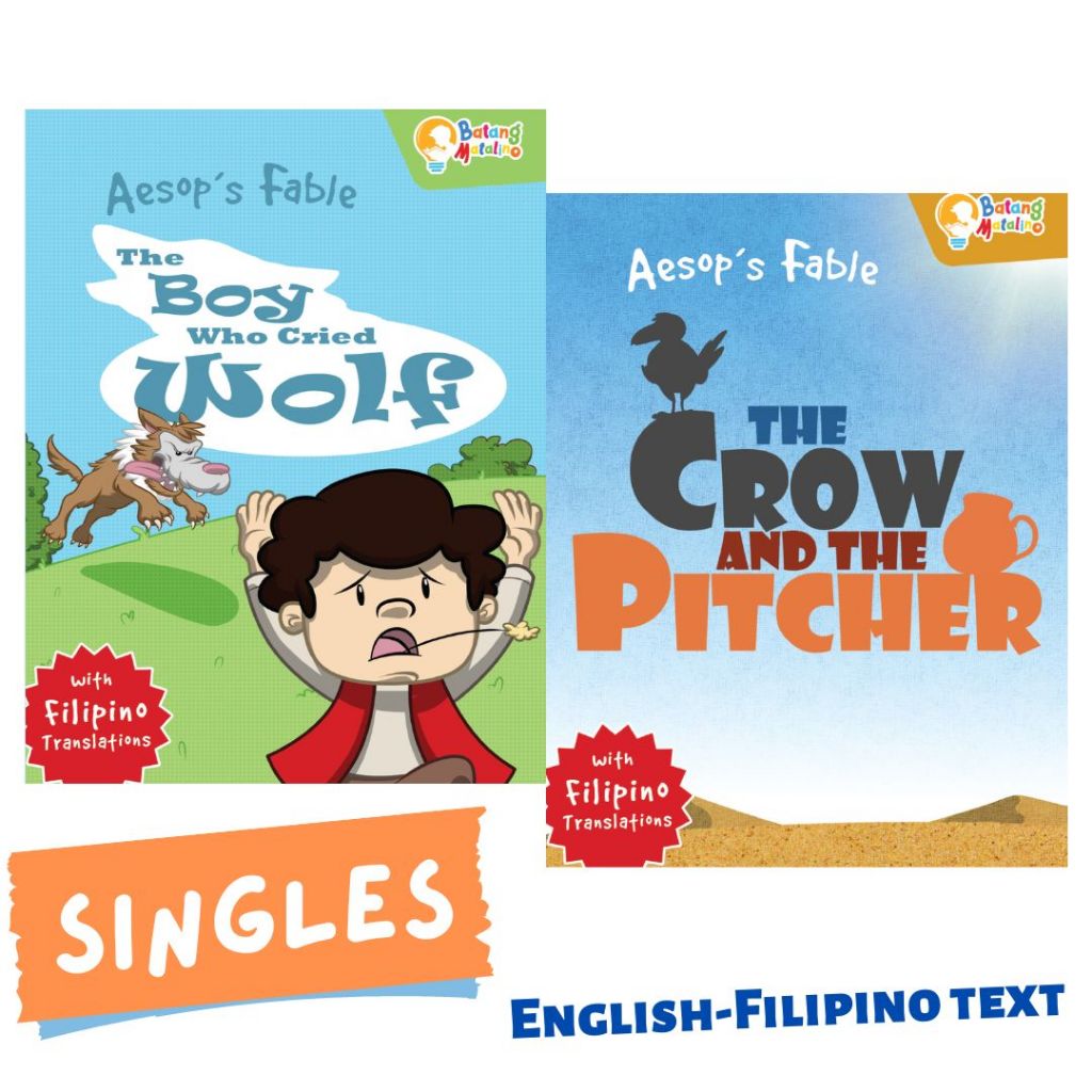 Batang Matalino AESOP'S FABLE - The Boy Who Cried Wolf / The Crow and ...