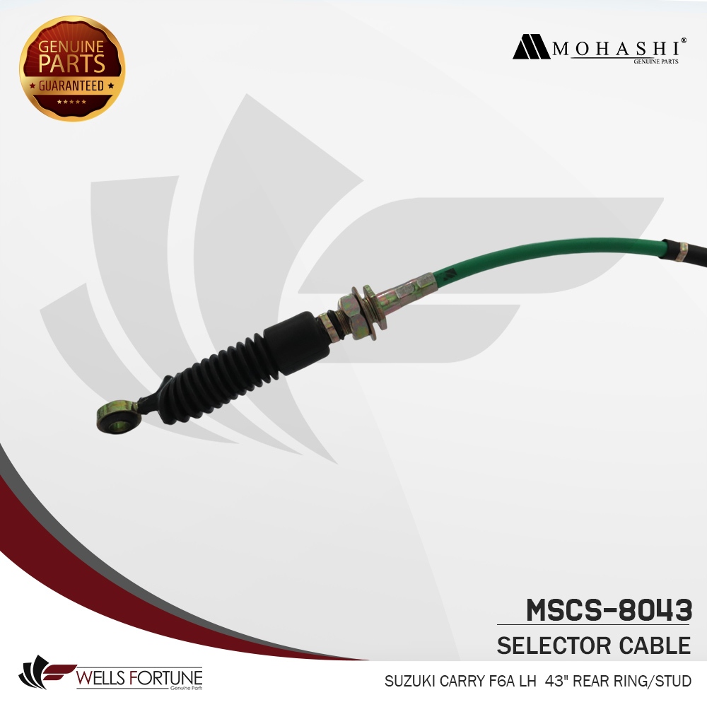 SUZUKI CARRY F6A 28380-85003 43" REAR LH MOHASHI SELECTOR CABLE WFC ...