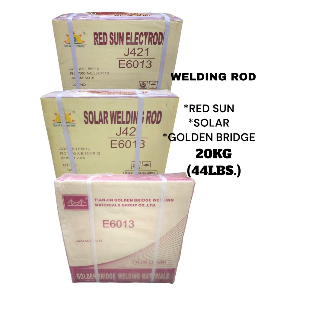 20KG GOLDEN BRIDGE/SOLAR/RED SUN WELDING ROD (3/32") | Shopee Philippines