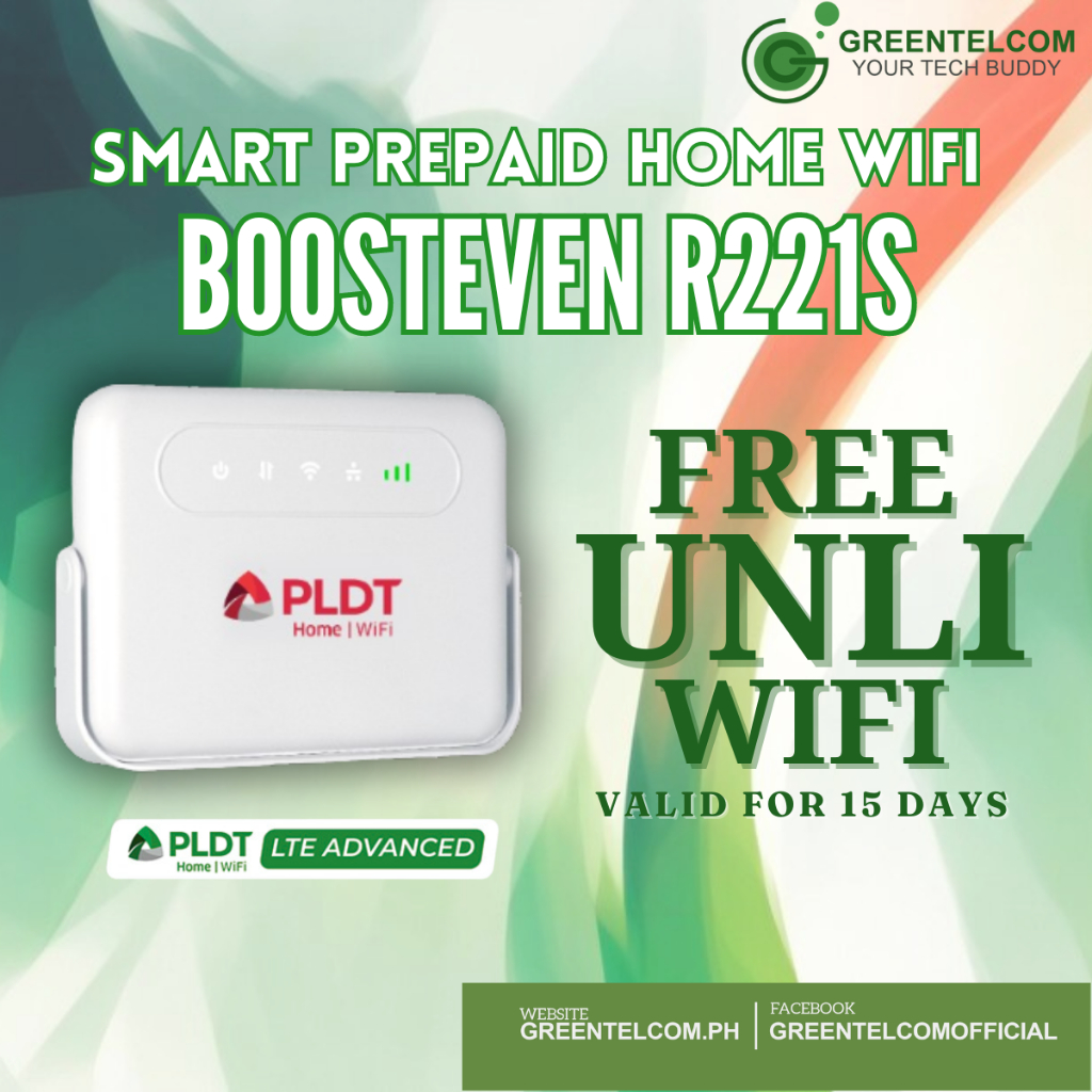 PLDT Home WiFi LTE Advanced CAT 6 Prepaid Boosteven R221S | Shopee ...