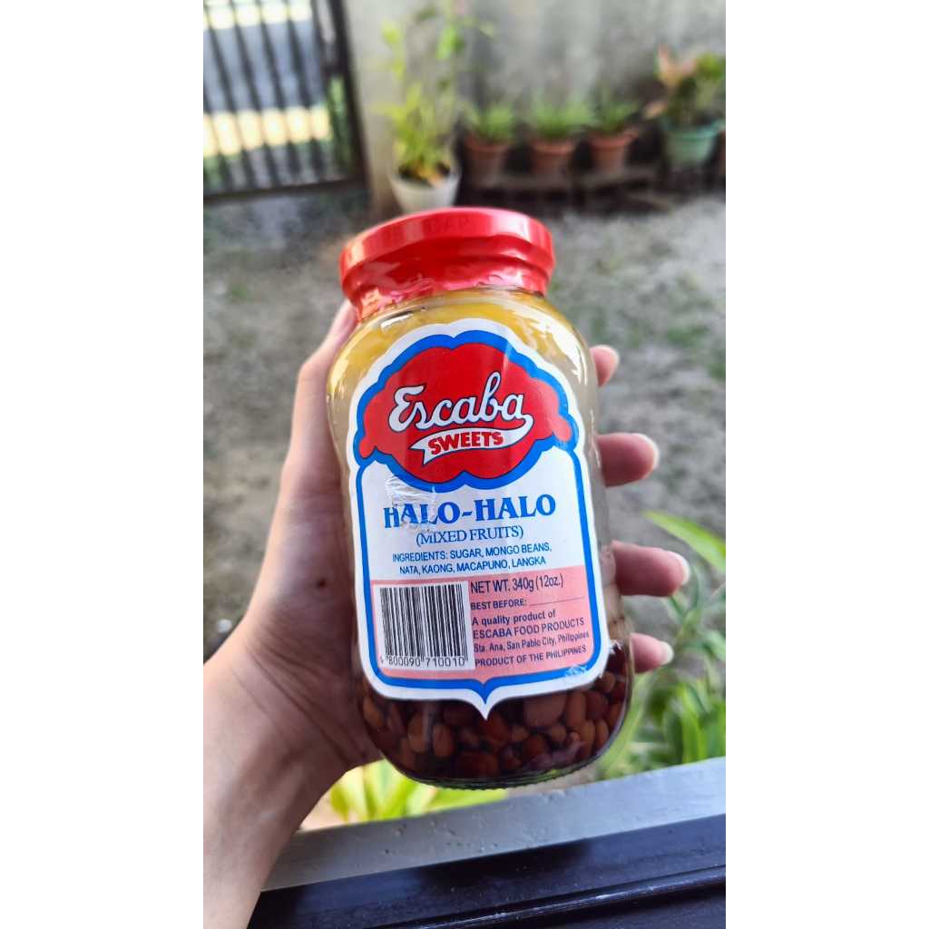 Escaba Sweets Halo halo Mixed Fruits Pinoy Dessert Food | Shopee ...