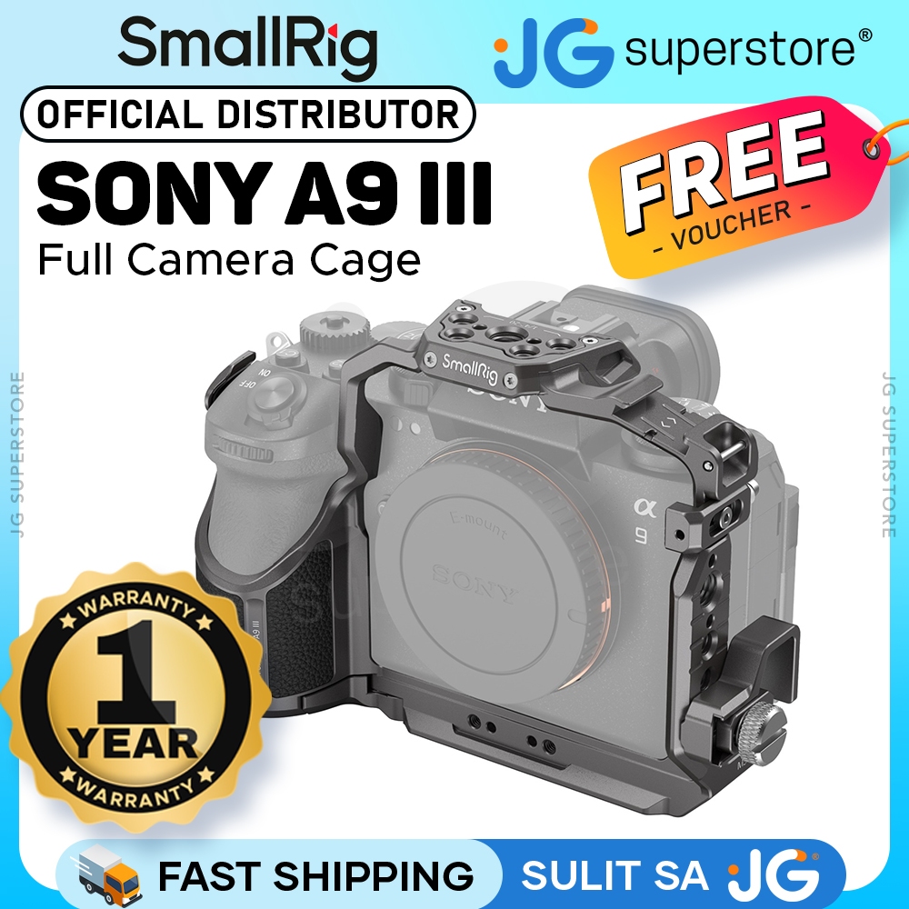 SmallRig Aluminum Formfitting Camera Cage for Sony a9 III / ILCE-9M3 Body with HDMI Cable Clamp ...