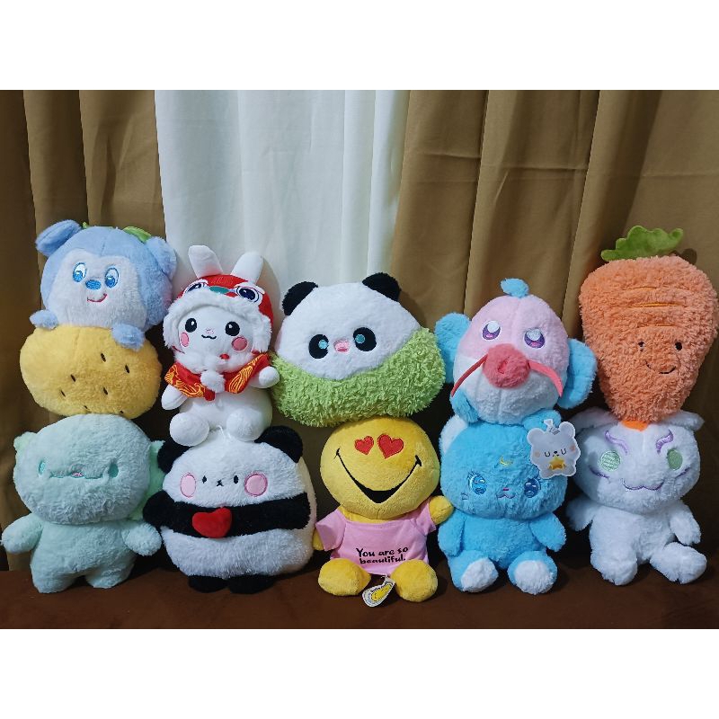 10pcs assorted brand new stuffed toy bundle | Shopee Philippines
