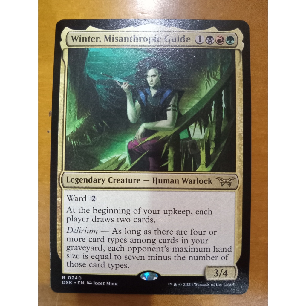 MTG Winter, Misanthropic Guide Rare DSK Duskmourn: House of Horror ...