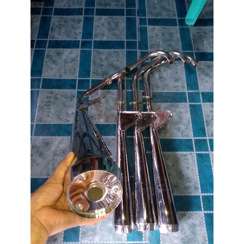Pinoy 125/155 version 2 chicken pipe stainless | Shopee Philippines