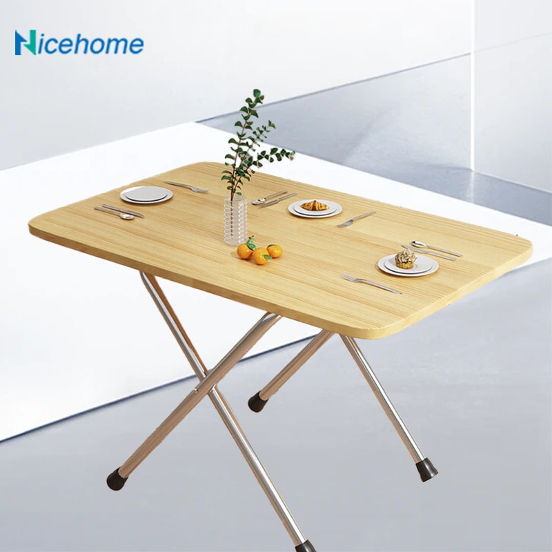 Folding Dining Table Computer Table Portable Desk MultiPurpose Simple ...