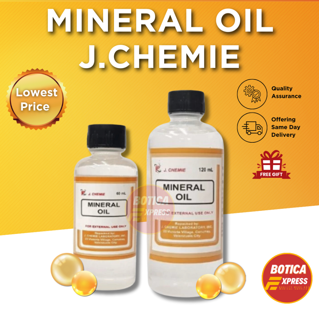 Mineral Oil J CHEMIE 60ml | 120ml | Shopee Philippines
