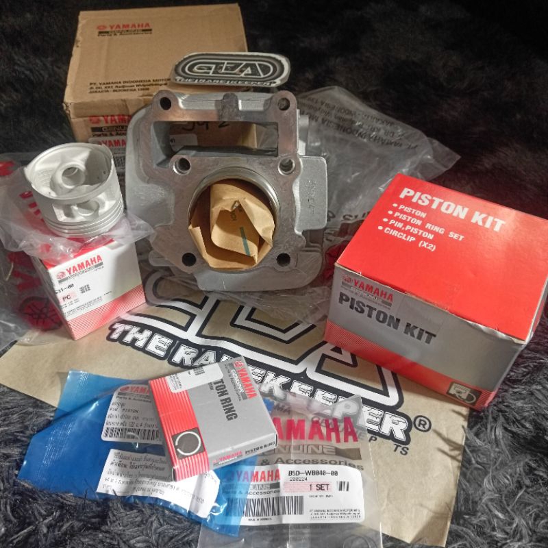 BLOCK SET FOR YAMAHA X1 CRYPTON Z original yamaha WITH FREE HEAD GASKET ...