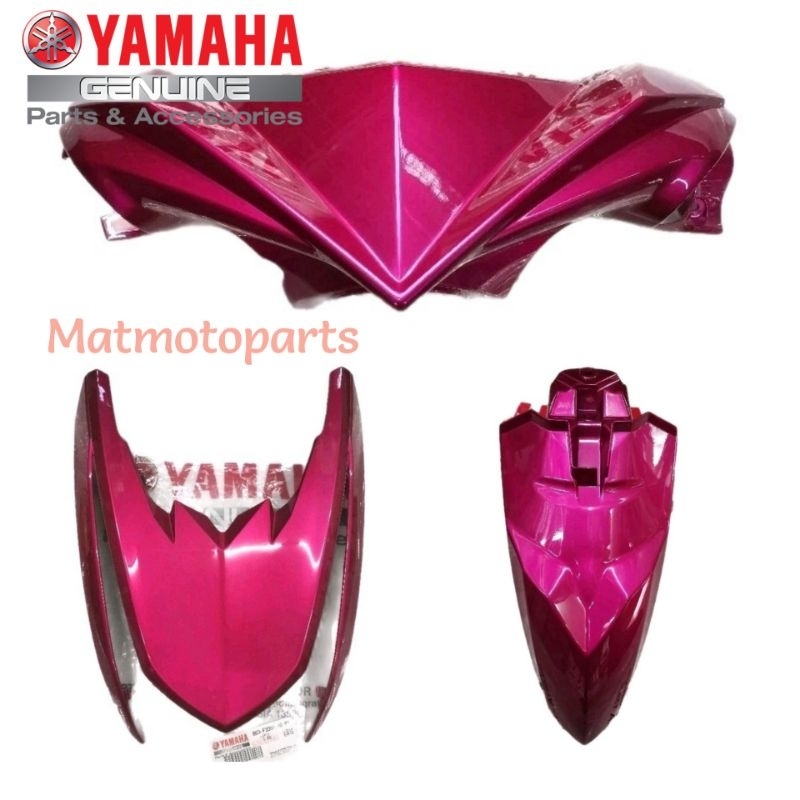 Genuine Fairings Mio i 125/M3 (Fender/Handle cover/Front panel) Set 3 ...