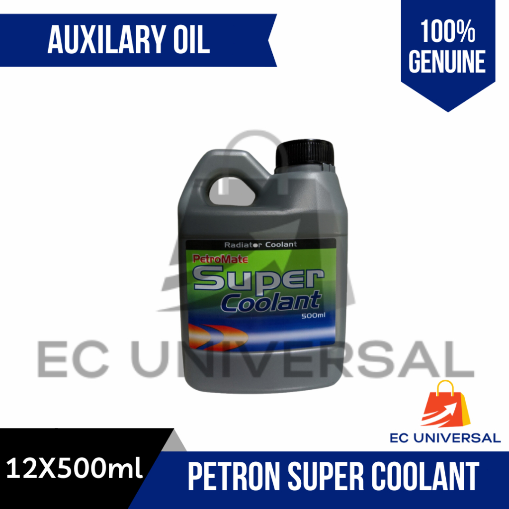 Petron Petromate Genuine Radiator Super Coolant 12x500ml Liters Box ...
