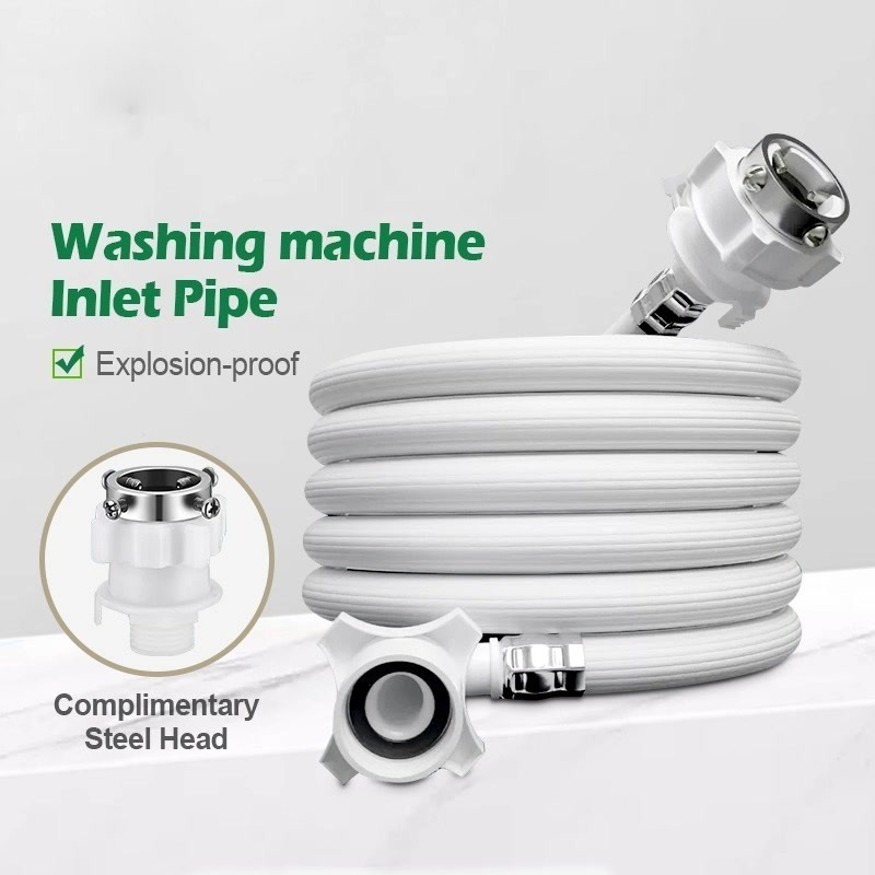 Washing Machine Water Inlet Pipe Hose Extension 2/3/5M Optional ...