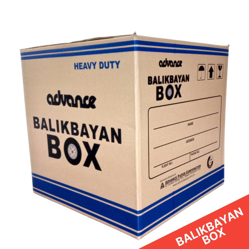 1pc Heavy Duty Balikbayan Box Storage Box Travel Box Brown 20x20x20 ...